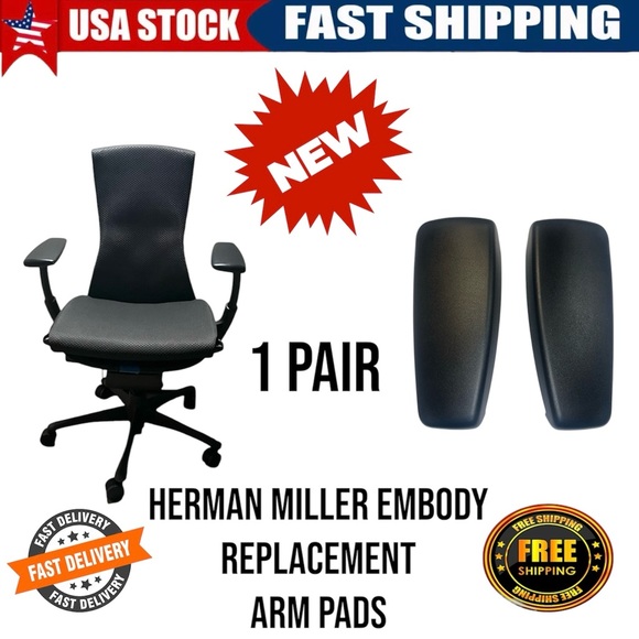 herman miller | Office | Herman Miller Embody Replacement Arm Pads ...